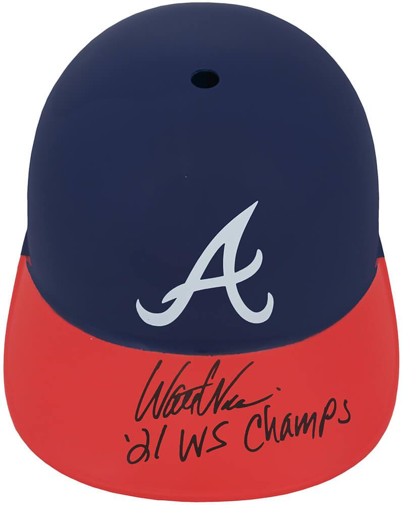 Walt Weiss Signed Braves Full-Size Batting Helmet Inscribed "'21 WS ...