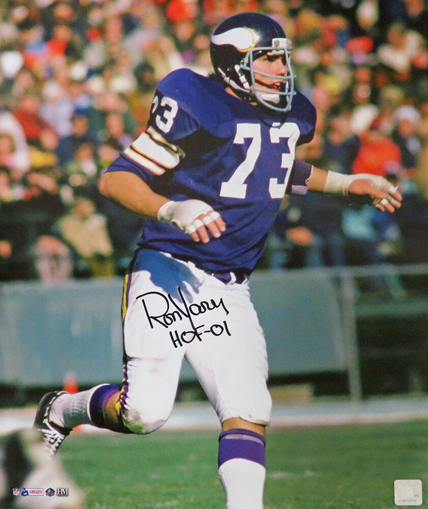 Ron Yary Signed Vikings 16x20 Photo Inscribed "HOF '01" (Schwartz ...