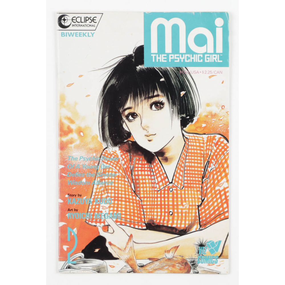 1987 "Mai, The Psychic Girl" Issue #2 Viz Comics Comic Book | Pristine Auction