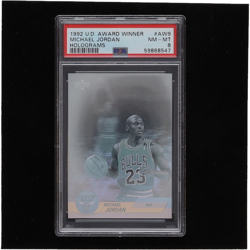 Michael Jordan 1992-93 Upper Deck Award Winner Holograms #AW9 Most ...