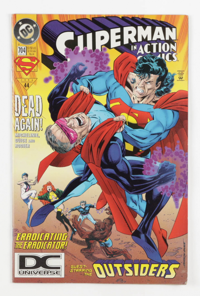 1994 "Superman In Action" Issue #704 DC Comic Book | Pristine Auction