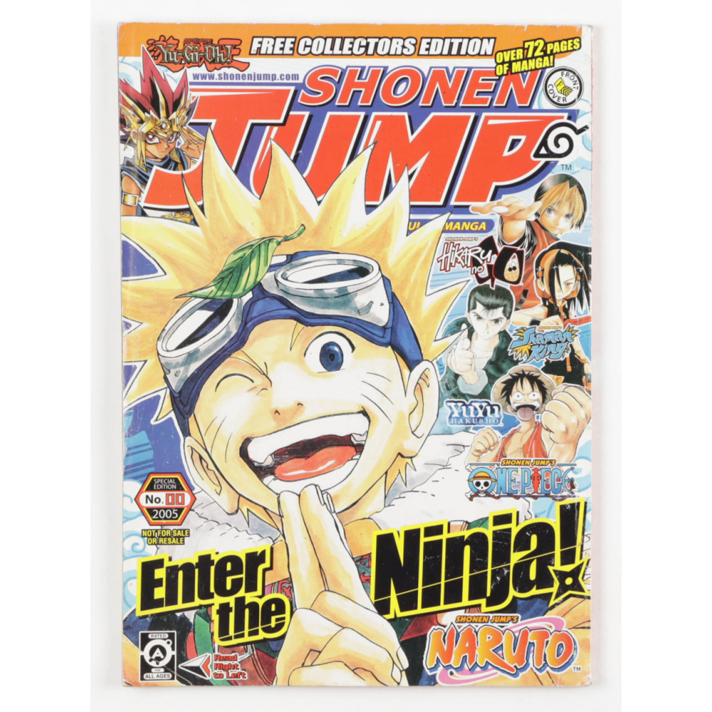 2005 "Shonen Jump: Enter the Ninja" Special Edition #0 Comic Book ...