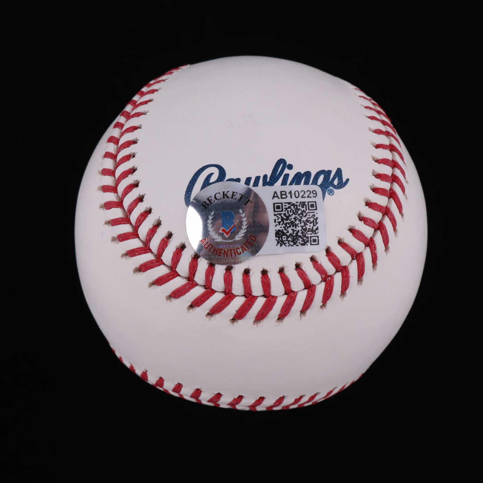 Greg Maddux, John Smoltz & Tom Glavine Signed OML Hall of Fame Baseball ...