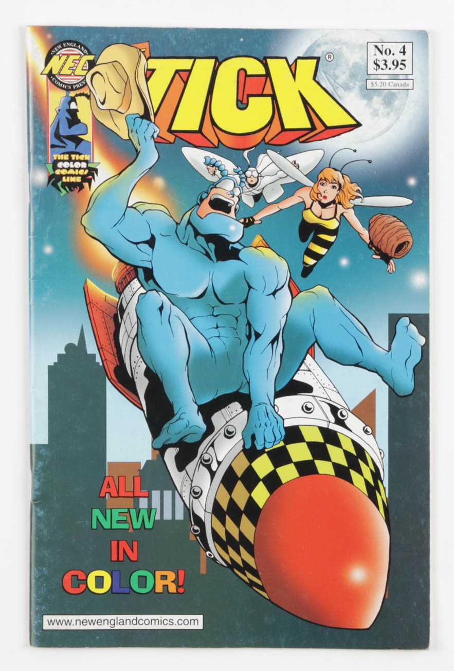 2001 "The Tick: Color" Issue #4 Comic Book | Pristine Auction