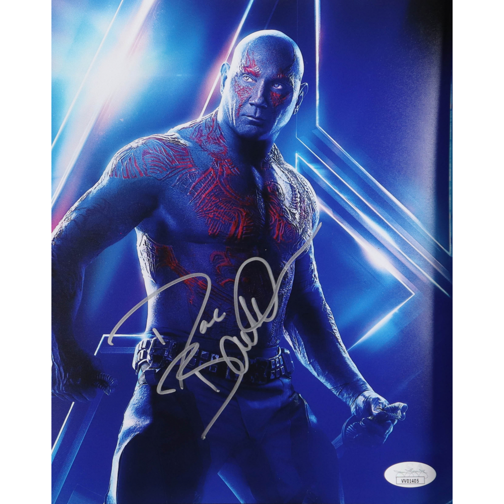 Dave Bautista Signed "Guardians of the Galaxy" 8x10 Photo (JSA ...