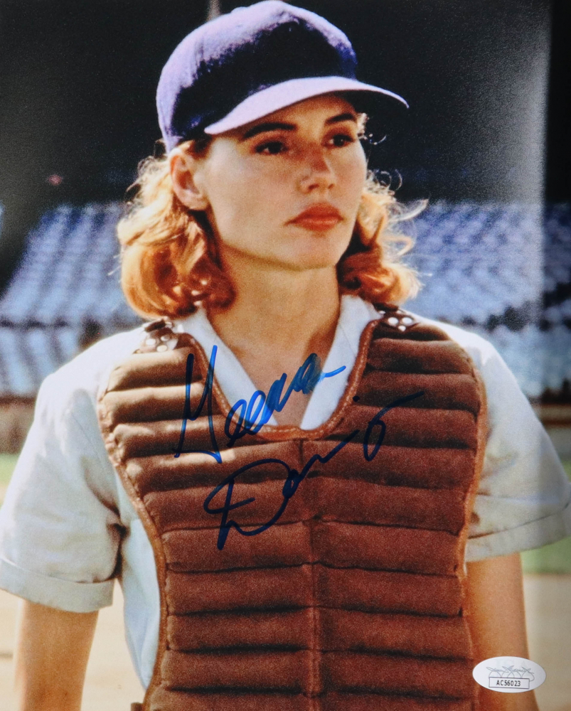 Geena Davis Signed "A League of Their Own" 8x10 Photo (JSA) | Pristine ...