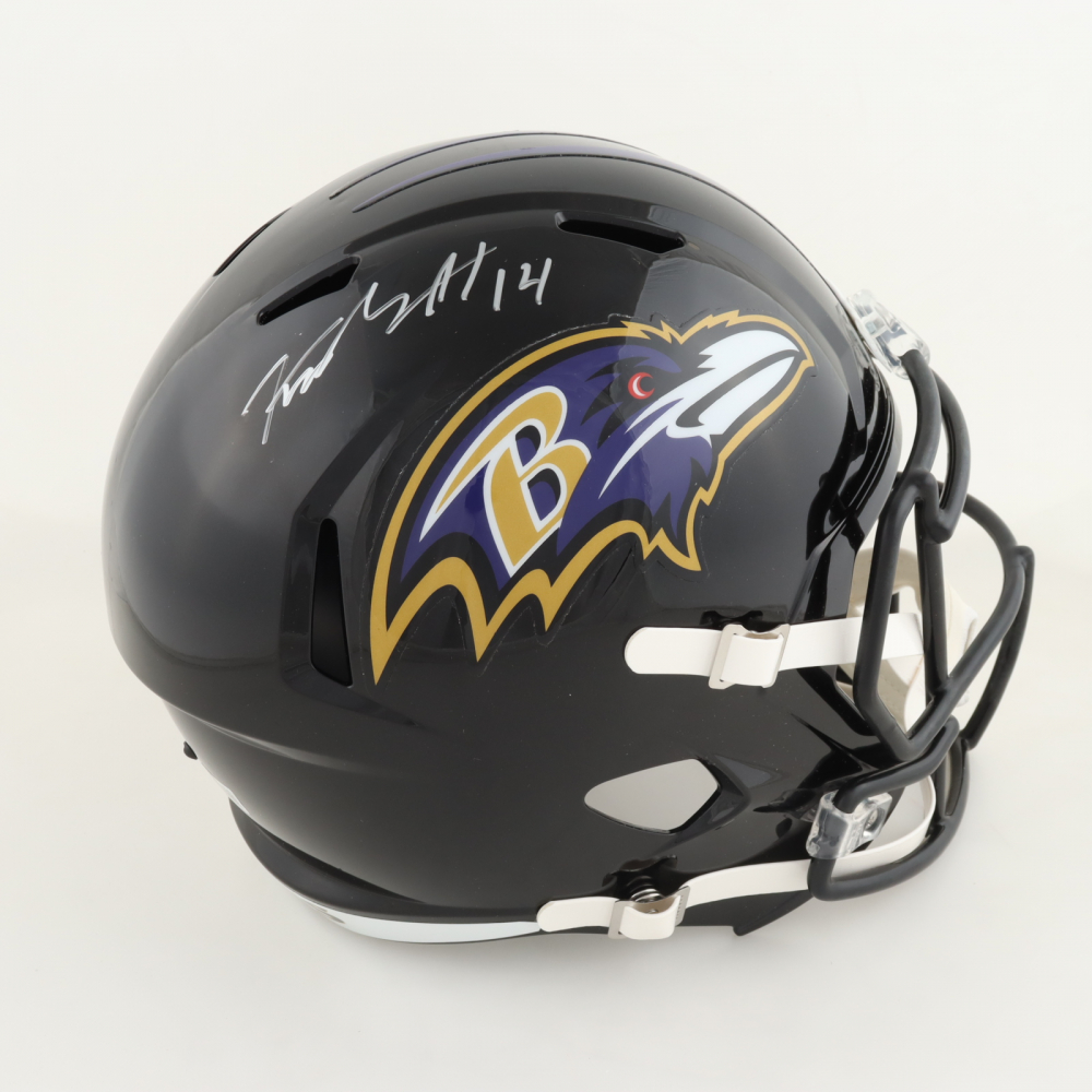 Kyle Hamilton Signed Ravens Full-Size Speed Helmet (Beckett) | Pristine ...