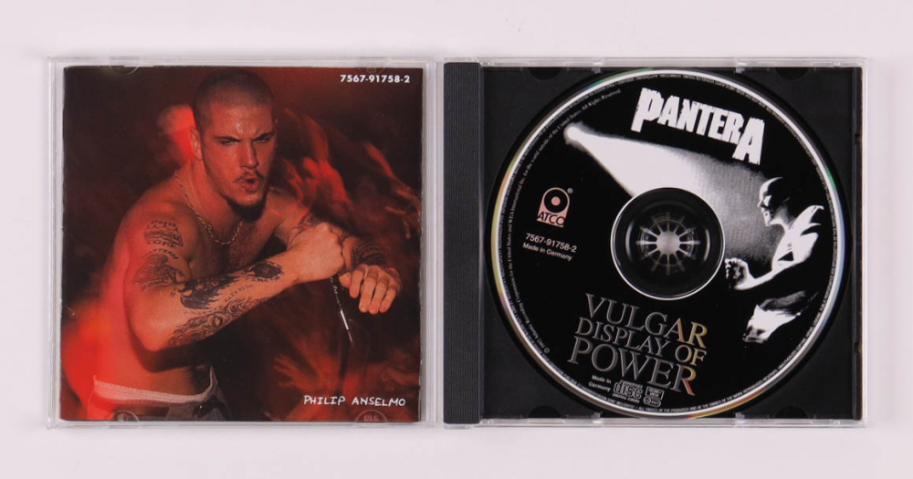 Phil Anselmo Signed "Vulgar Display of Power" CD Album (Beckett ...
