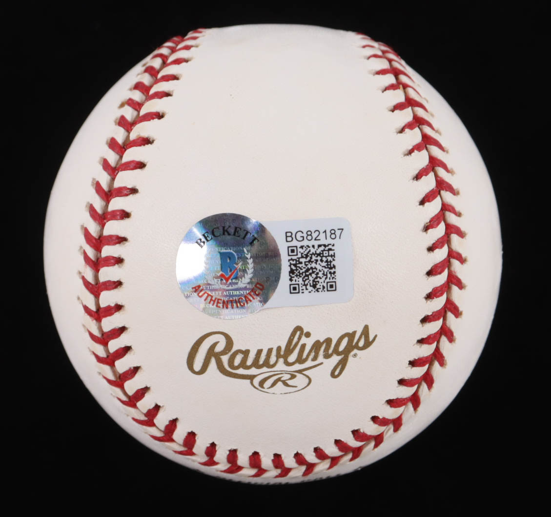 Kevin Millar Signed 2004 World Series Baseball Inscribed "Cowboy Up ...