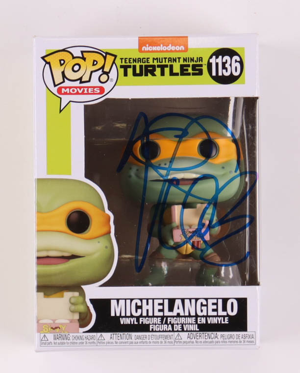 Vanilla Ice Signed "Teenage Mutant Ninja Turtles" #1136 Michelangelo ...