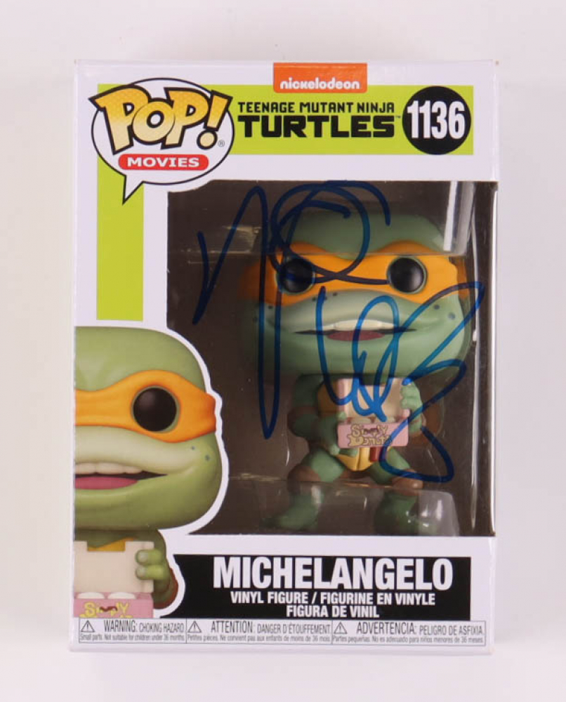Vanilla Ice Signed "Teenage Mutant Ninja Turtles" #1136 Michelangelo ...