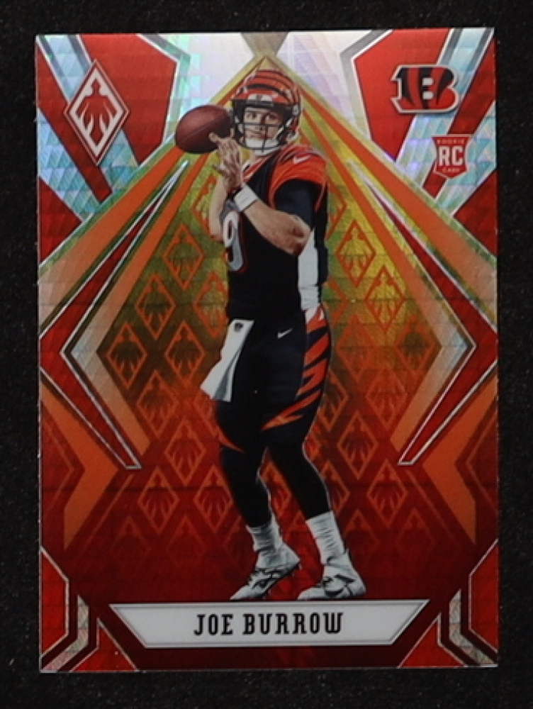 Joe Burrow 2020 Panini Phoenix Fire Burst #101 | Pristine Auction