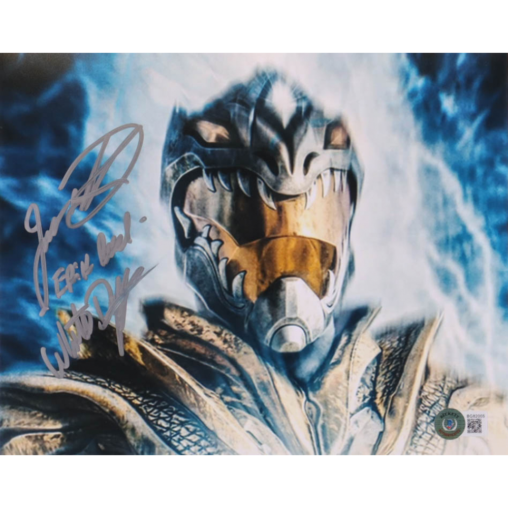 Jason David Frank Signed "Legend of the White Dragon" 8x10 Photo ...