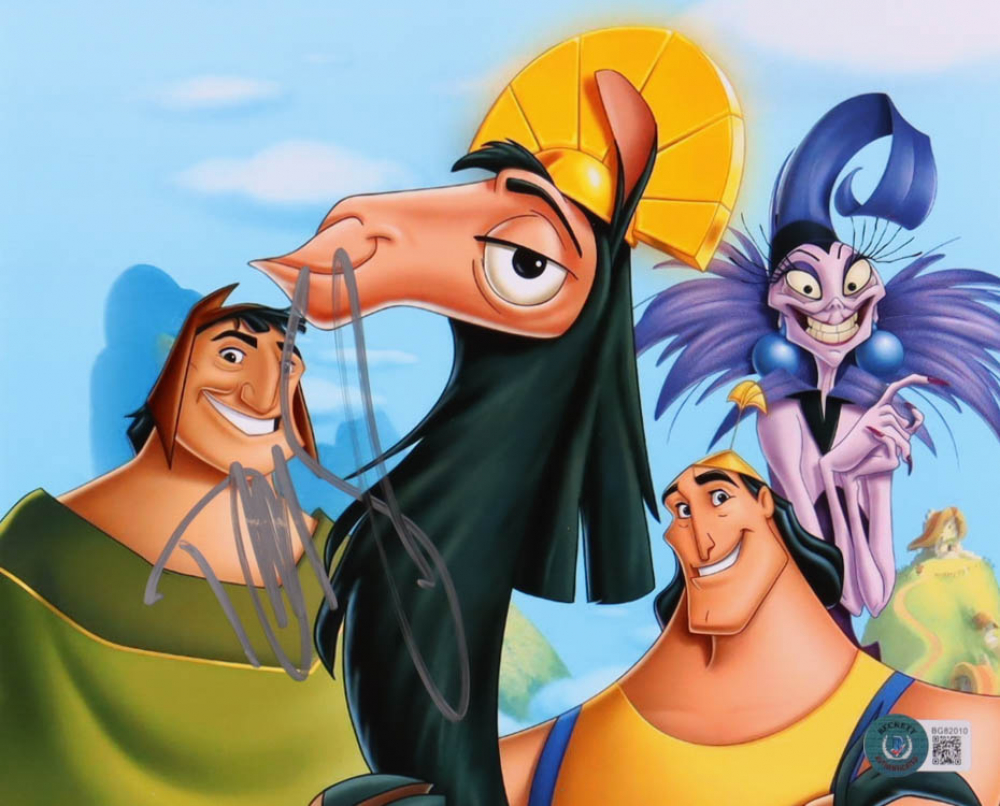 David Spade Signed "The Emperor's New Groove" 8x10 Photo (Beckett ...