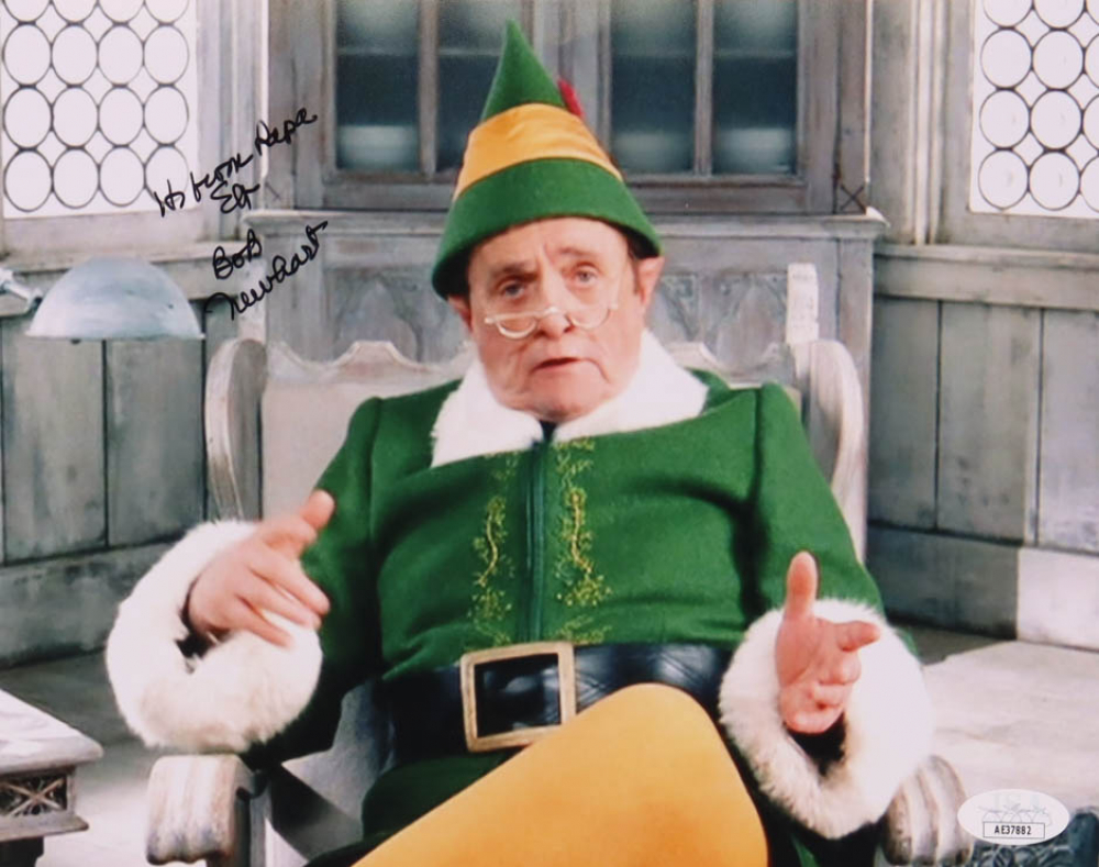 Bob Newhart Signed "Elf" 8x10 Photo Inscribed "From, Papa Elf" (JSA ...