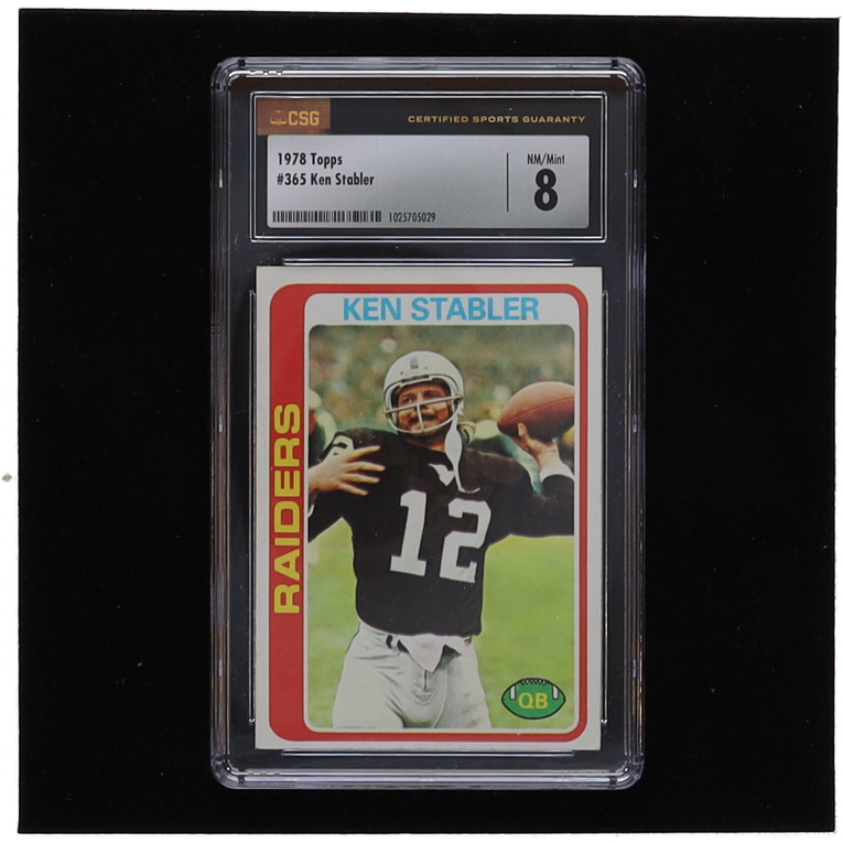 Ken Stabler 1978 Topps #365 (CSG 8) | Pristine Auction