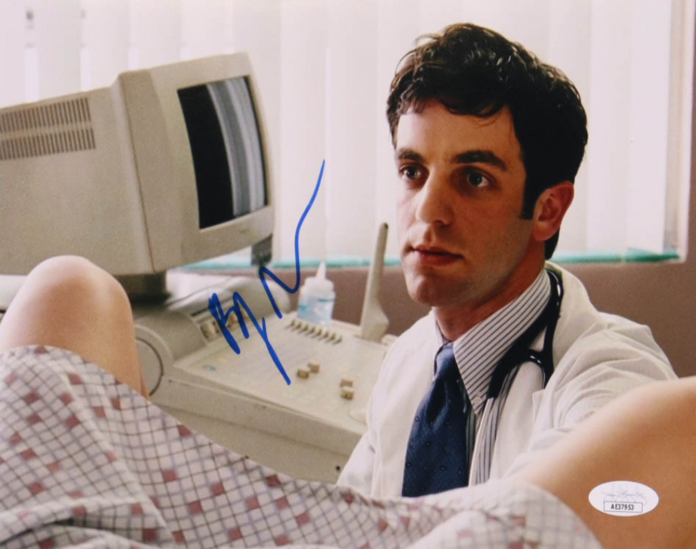 Bj Novak Signed Knocked Up 8x10 Photo Jsa Pristine Auction