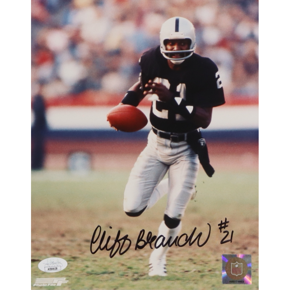 Cliff Branch Signed Raiders 8x10 Photo (JSA) | Pristine Auction