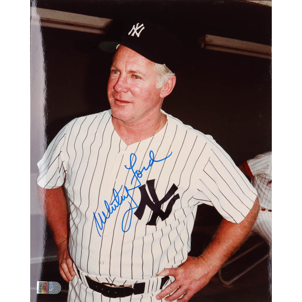 Whitey Ford Signed Yankees 8x10 Photo (AIV) | Pristine Auction