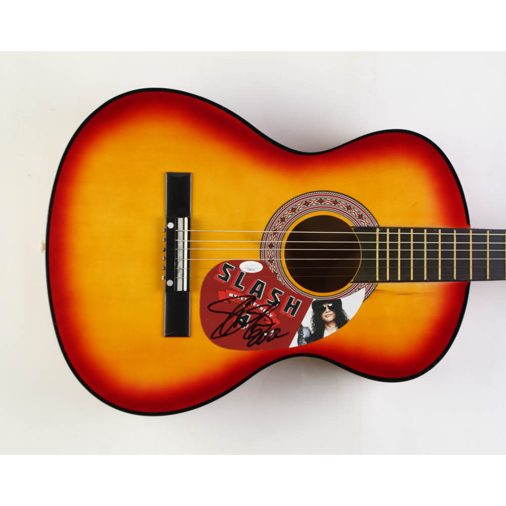 Slash Signed Custom 39" Acoustic Guitar (JSA) | Pristine Auction