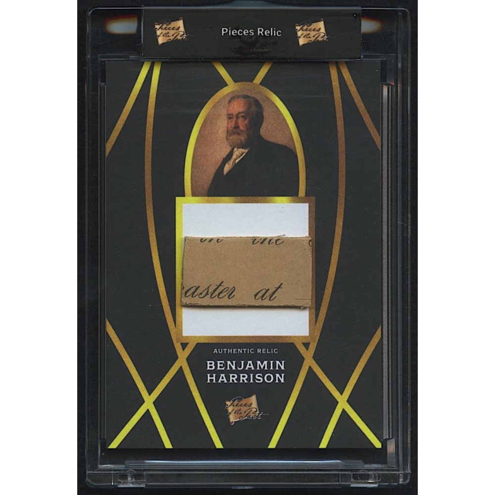 Benjamin Harrison 2022 Pieces of the Past Authentic Relic | Pristine ...