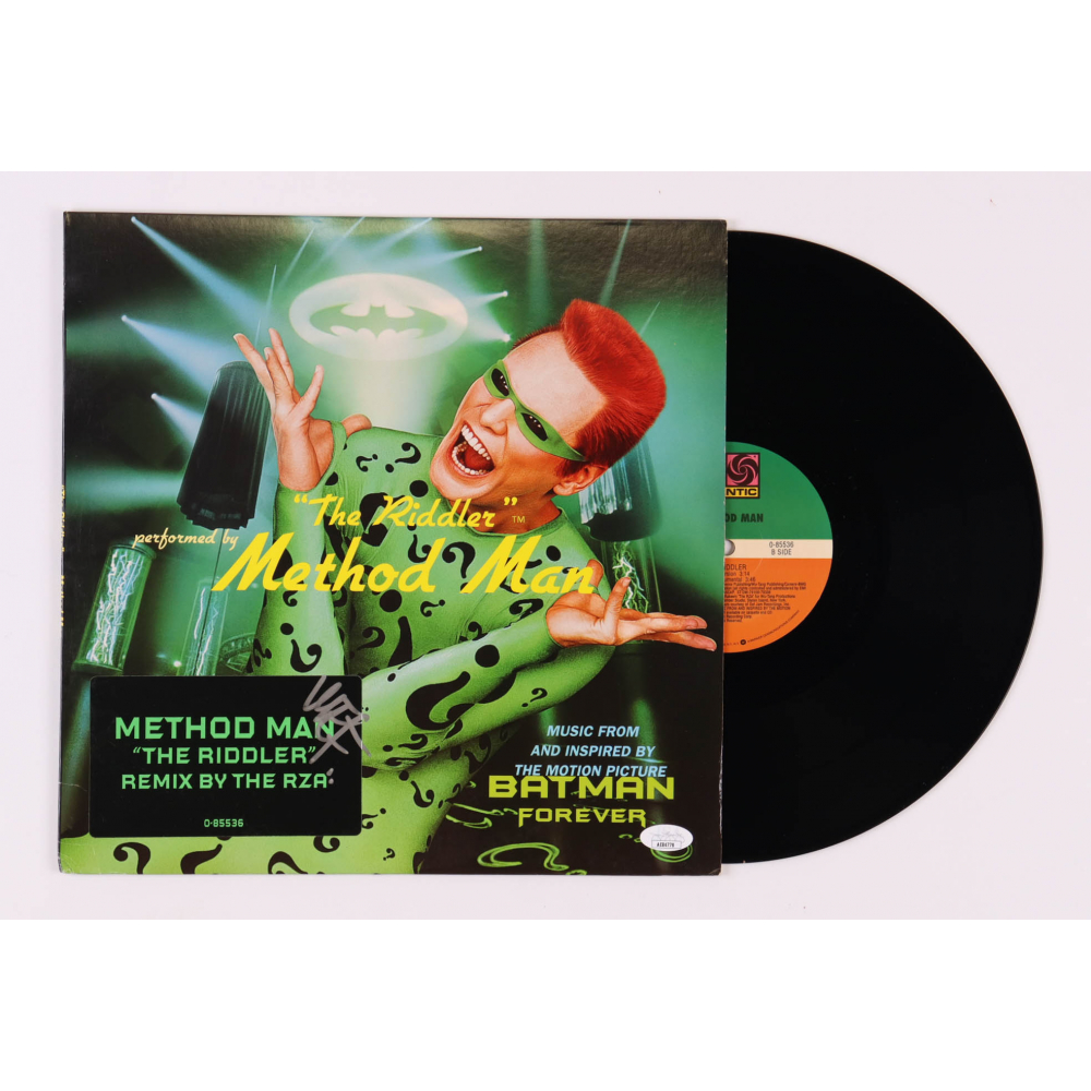 Method Man Signed "The Riddler" Vinyl Record Album (JSA) | Pristine Auction