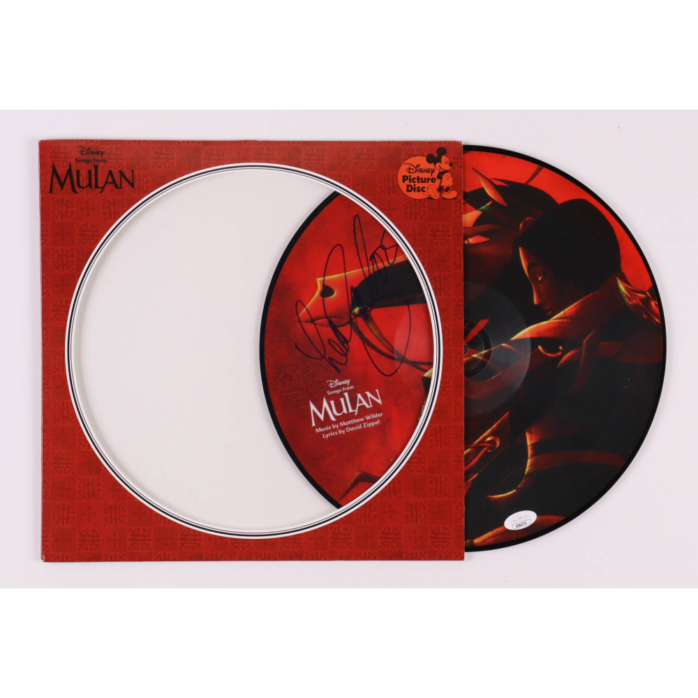 Lea Salonga Signed "Mulan" Original Motion Picture Soundtrack Vinyl ...