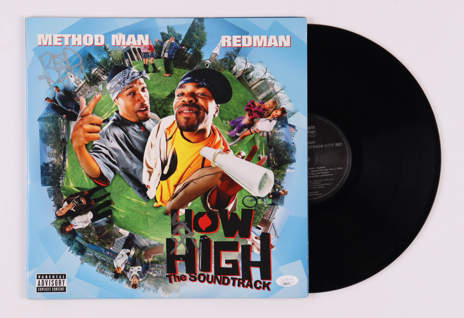 Method Man & Redman Signed "How High: The Soundtrack" Vinyl Record ...