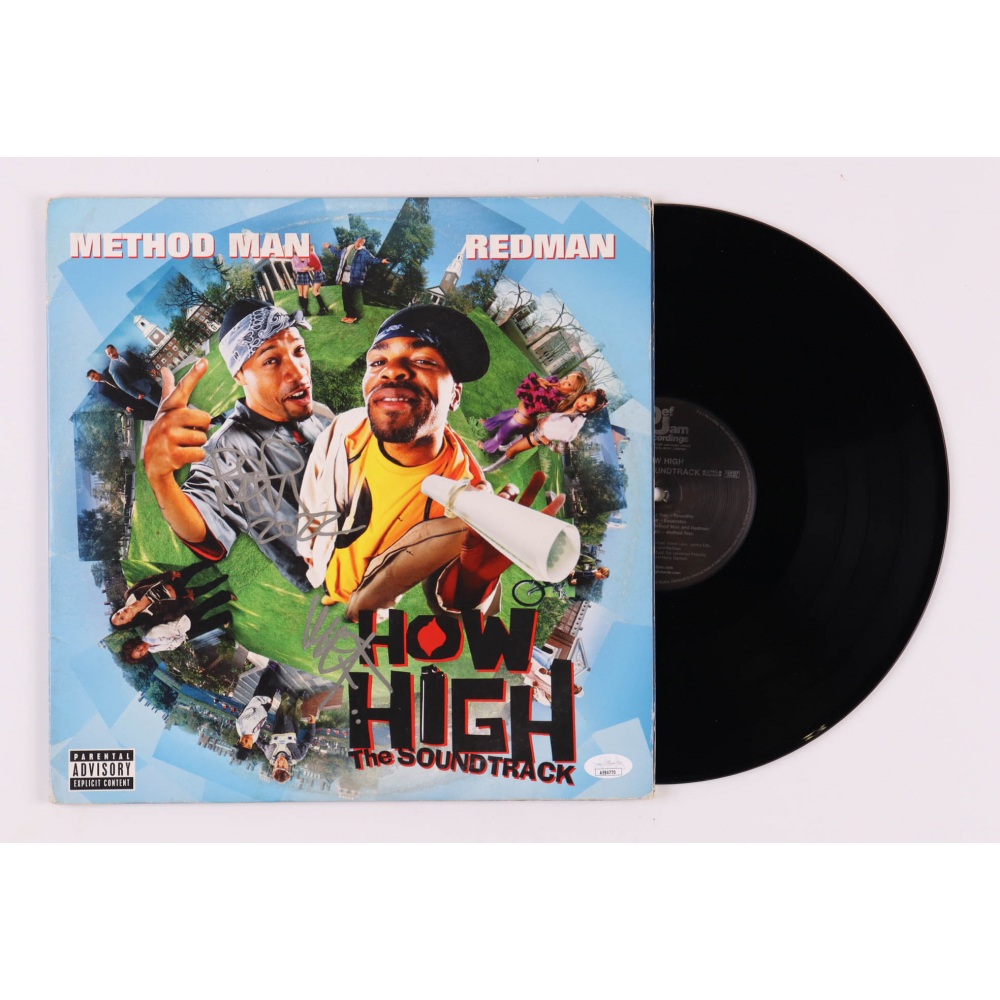 Method Man & Redman Signed "How High: The Soundtrack" Vinyl Record ...