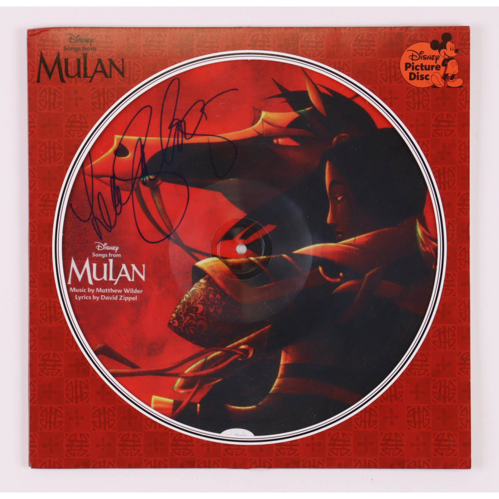 Lea Salonga Signed "Mulan" Original Motion Picture Soundtrack Vinyl Record Album (JSA ...