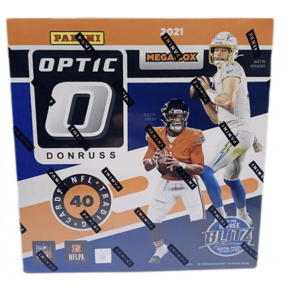 2021 Panini Donruss Optic Football Mega Box with (10) Packs | Pristine ...