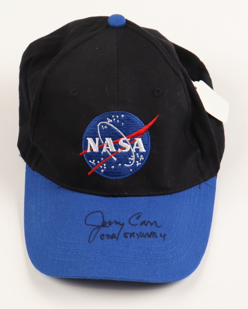 Gerald Carr Signed NASA Snapback Hat Inscribed "CDR / Skylab 4" (JSA ...