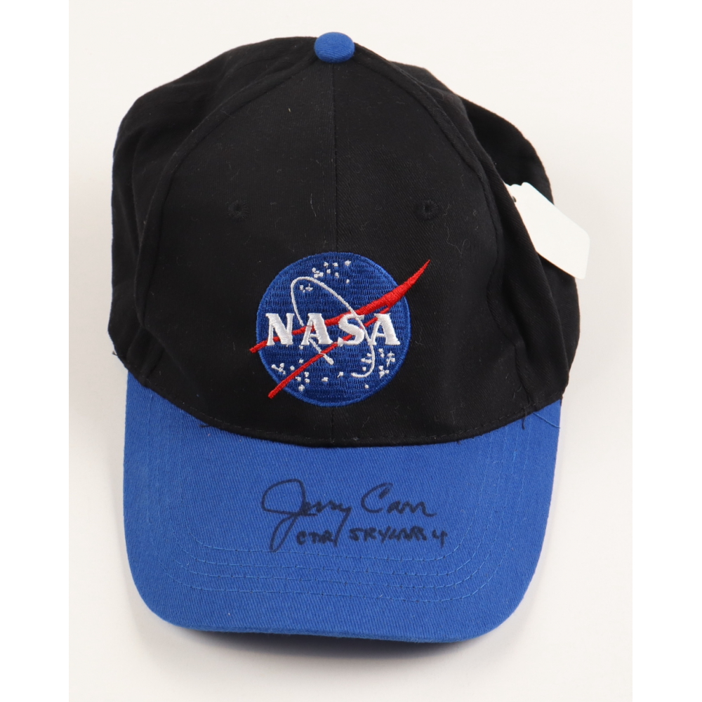 Gerald Carr Signed NASA Snapback Hat Inscribed "CDR / Skylab 4" (JSA ...