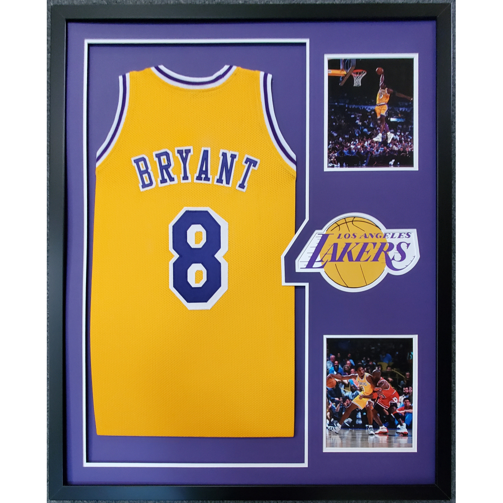 Kobe Bryant Custom Framed Jersey Display | Pristine Auction