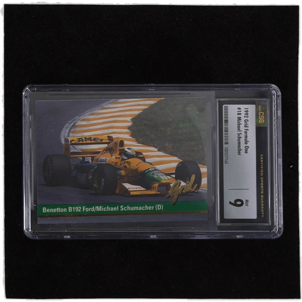 Michael Schumacher's Car 1992 Grid Formula One #18 (CSG 9) | Pristine ...