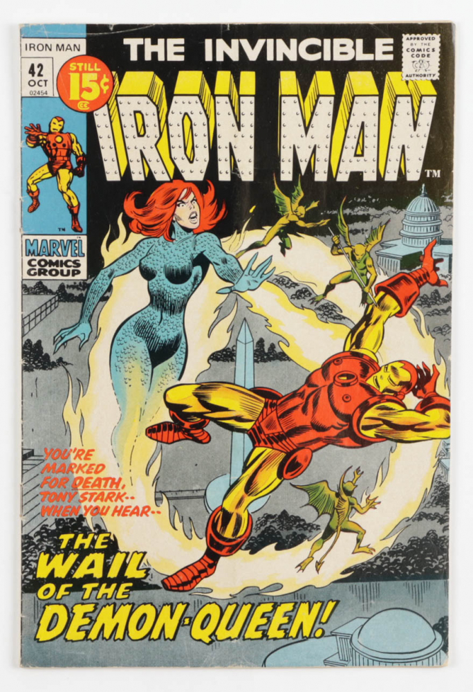 1971 "Iron Man" Issue #42 Marvel Comic Book | Pristine Auction