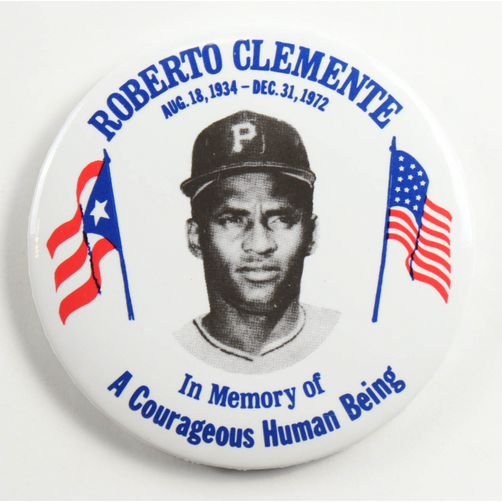 Roberto Clemente Pirates Commemorative Pin | Pristine Auction