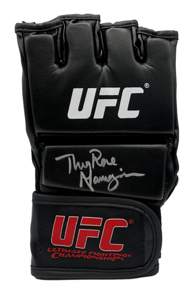 'Thug' Rose Namajunas Signed UFC Glove (PSA) | Pristine Auction