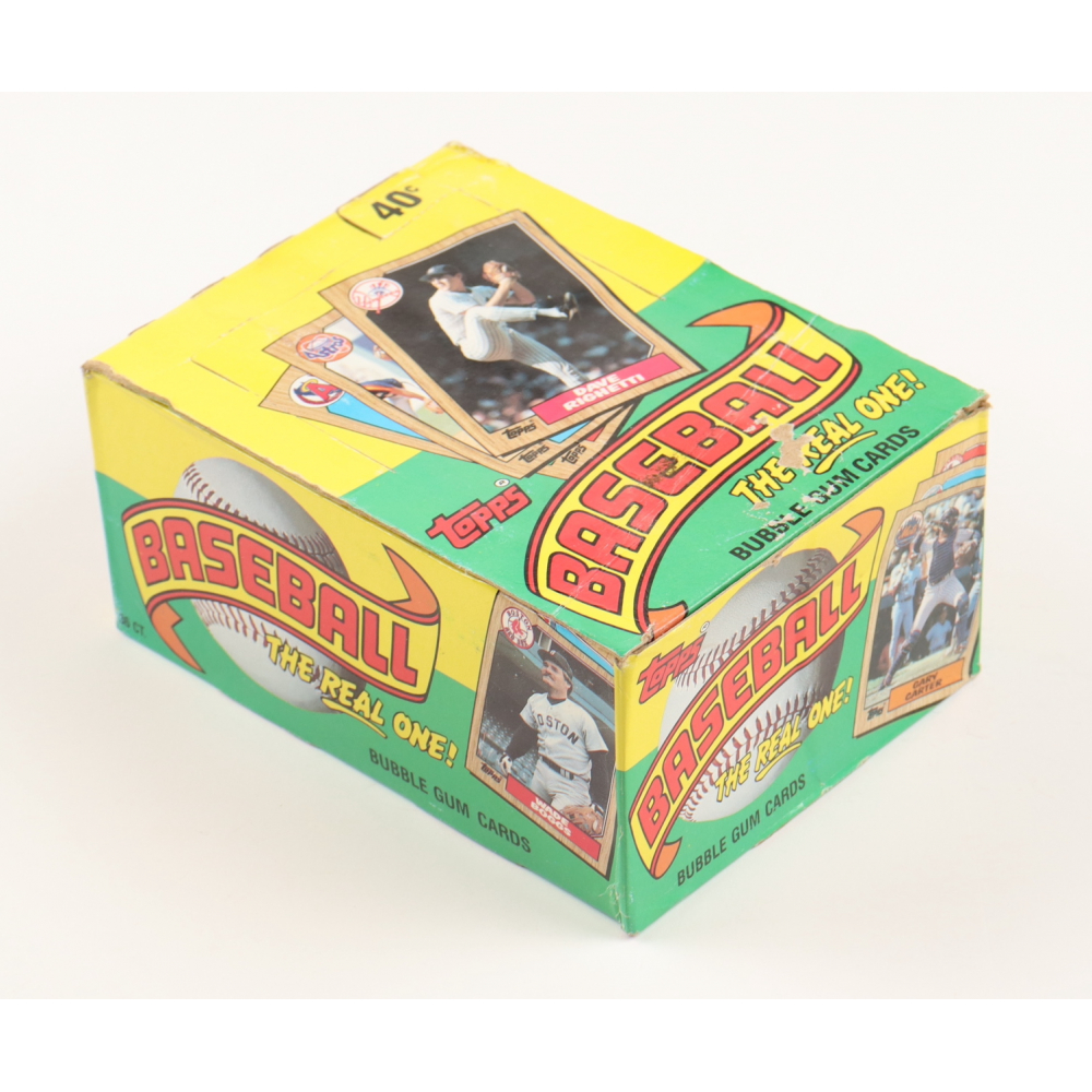 1987 Topps Baseball Wax Box With (36) Packs | Pristine Auction