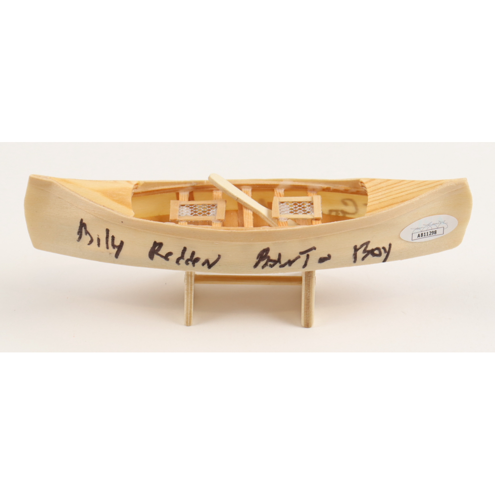 Billy Redden & Herbert Coward Signed "Deliverance" Wooden Canoe Inscribed "Banjo Boy" (JSA ...
