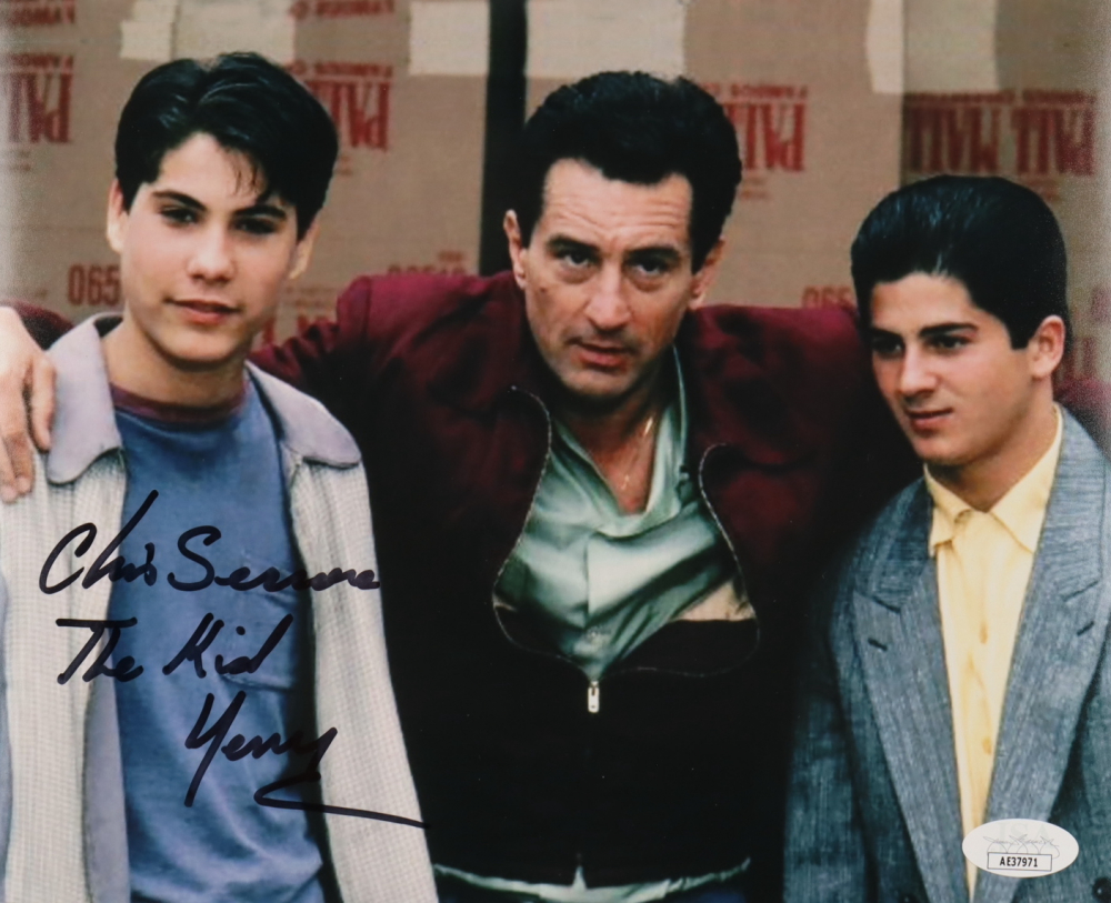 Christopher Serrone Signed "Goodfellas" 8x10 Photo Inscribed "The Kid ...