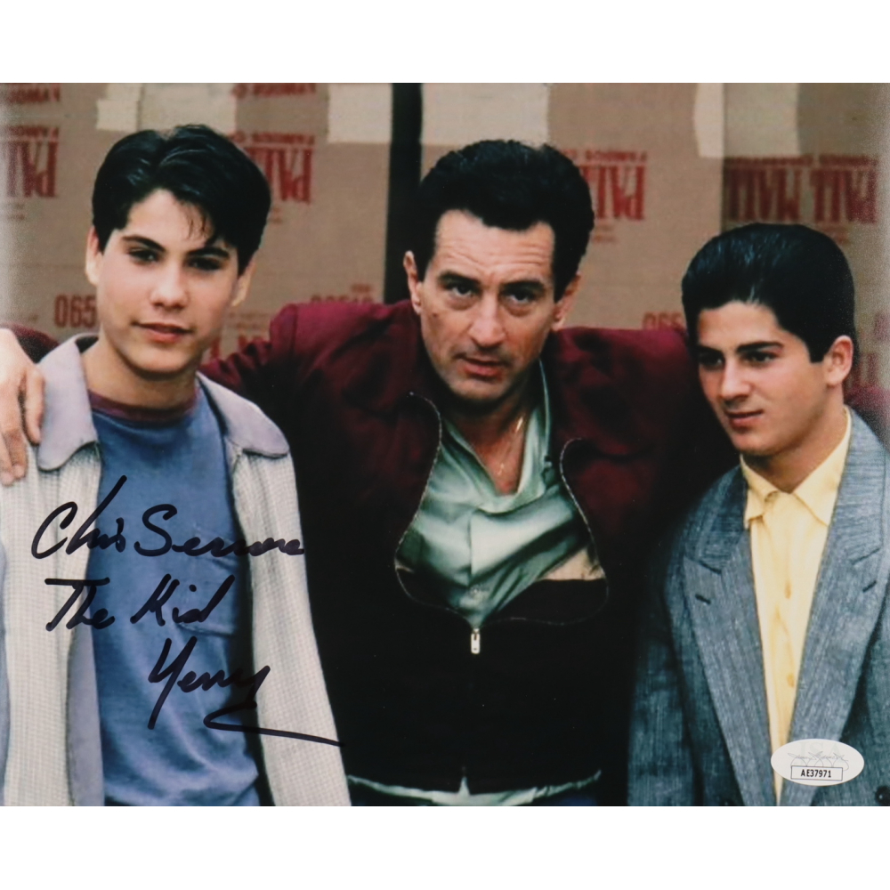 Christopher Serrone Signed "Goodfellas" 8x10 Photo Inscribed "The Kid ...