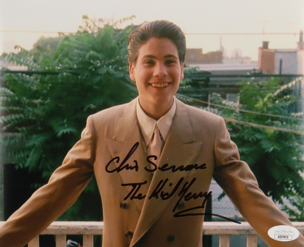 Christopher Serrone Signed "Goodfellas" 8x10 Photo Inscribed "The Kid ...