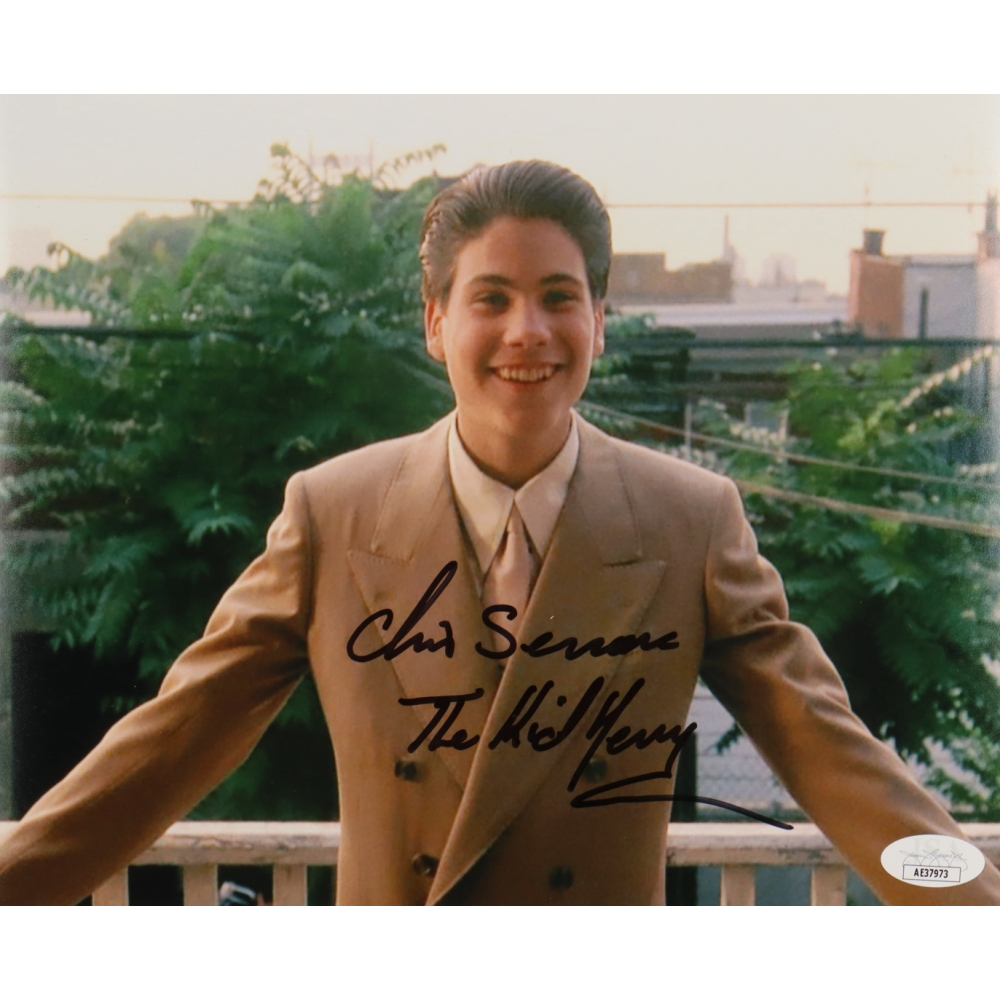 Christopher Serrone Signed "Goodfellas" 8x10 Photo Inscribed "The Kid ...