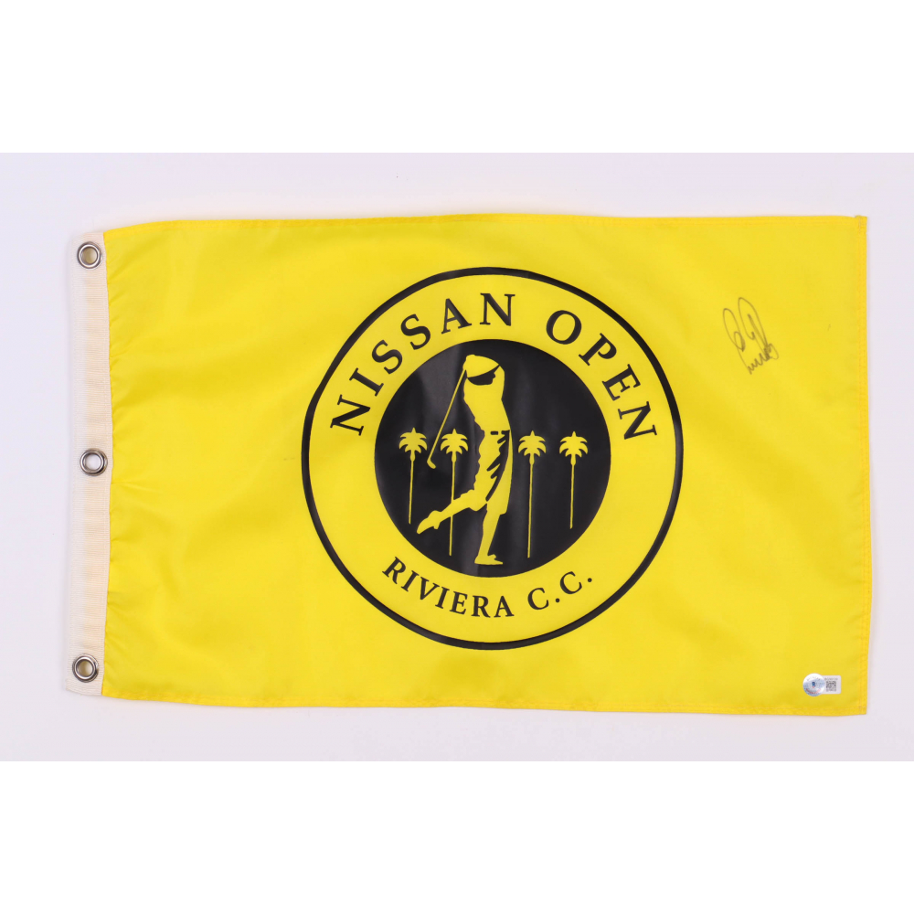 Ernie Els Signed Nissan Open Riviera C.C. Golf Pin Flag (Beckett ...