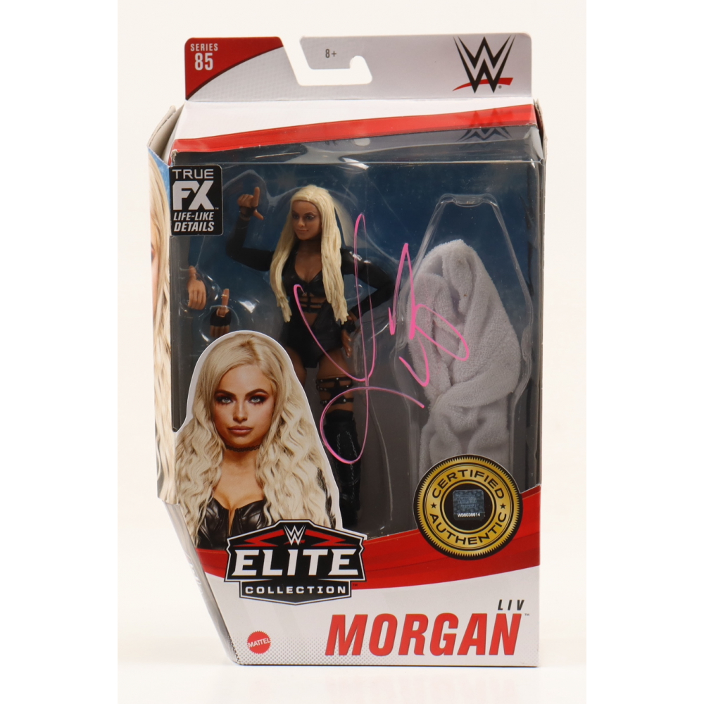 Liv Morgan Signed WWE Elite Collection Vinyl Figure (Beckett ...