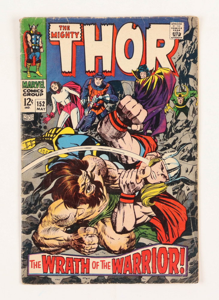 1968 "Thor" Issue #152 Marvel Comic Book | Pristine Auction