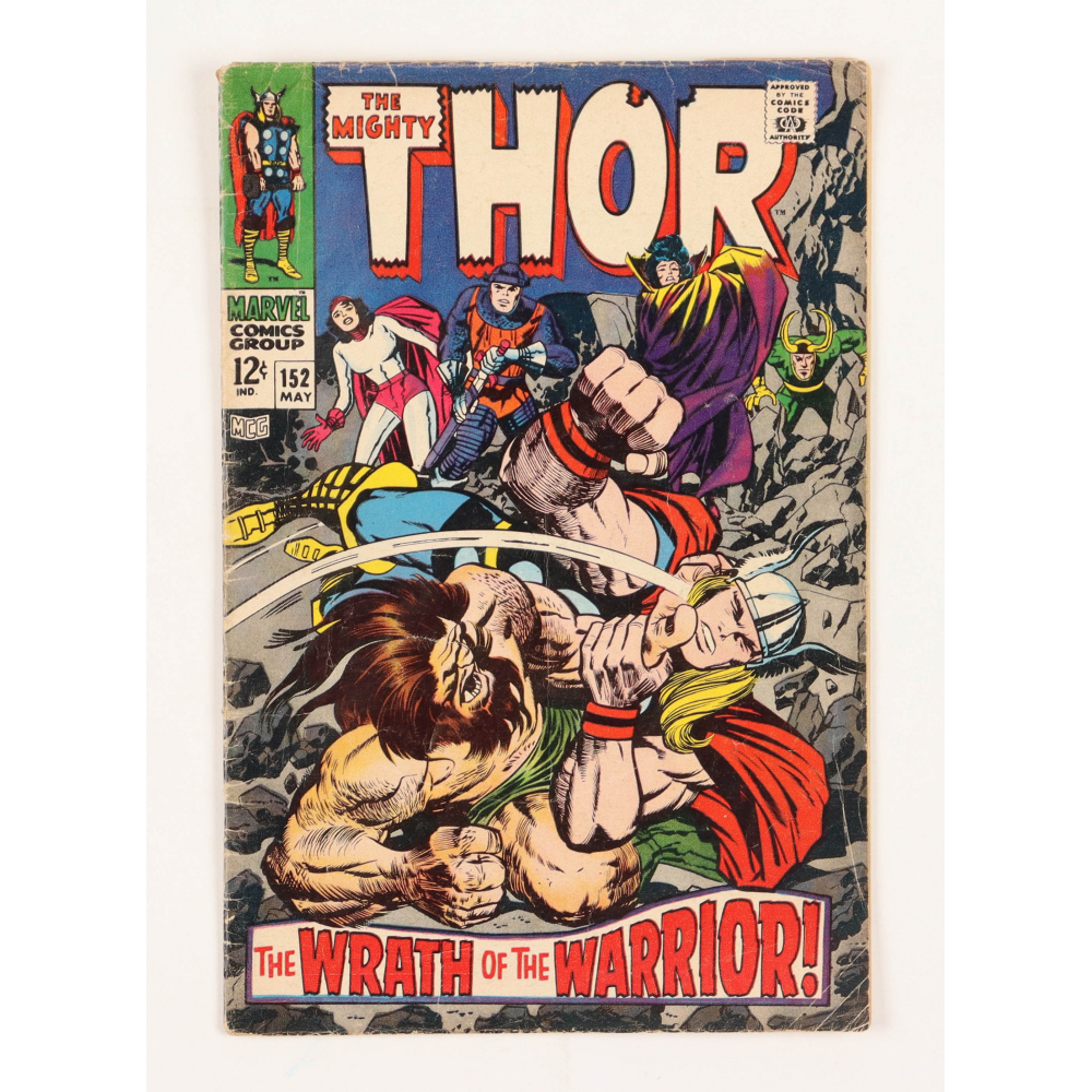 1968 "Thor" Issue #152 Marvel Comic Book | Pristine Auction