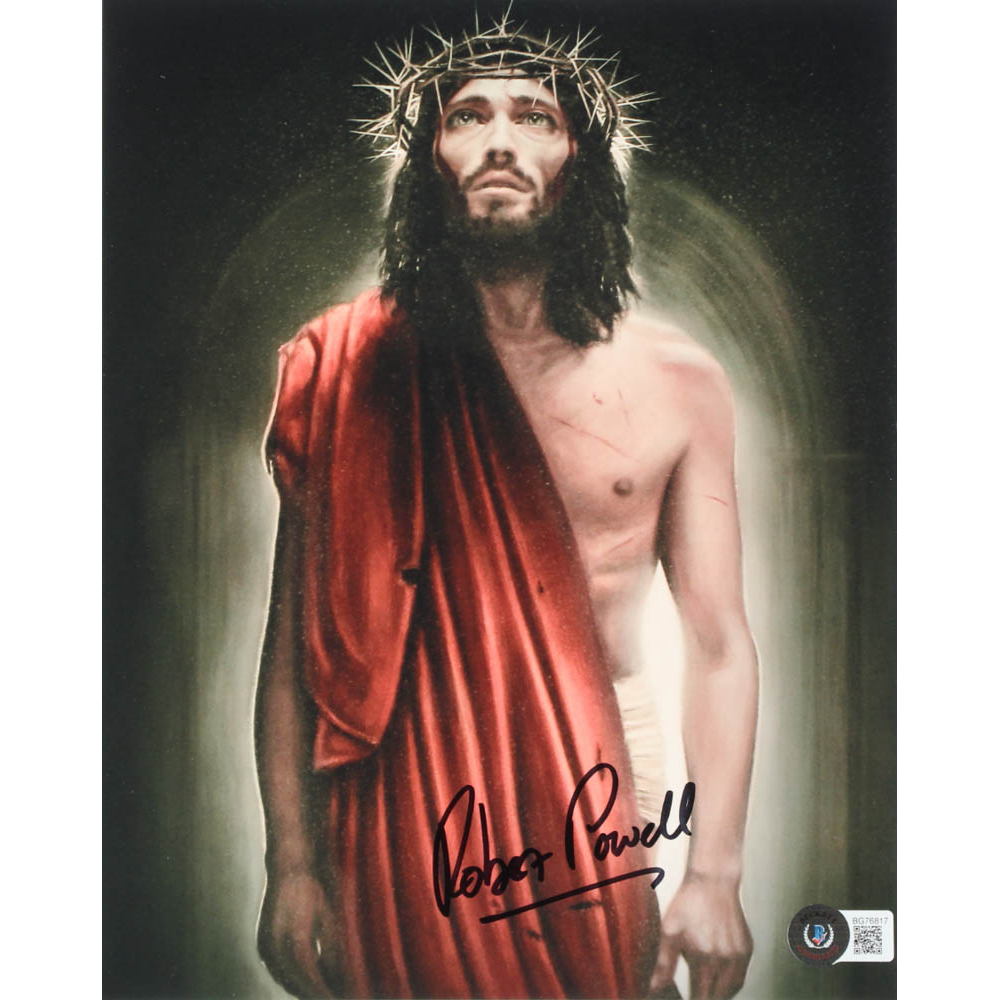 Robert Powell Signed "Jesus of Nazareth" 8x10 Photo (Beckett ...