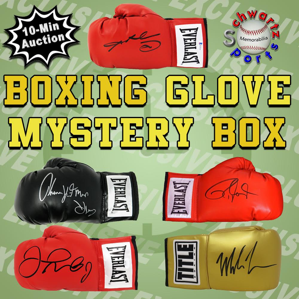 10 - Minute Auction - Boxing Glove Signed Mystery Box (TMA Series 1 ...